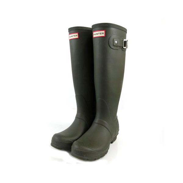 ハンター HUNTER トール レイン ブーツ 長靴 雨靴 ロゴ カーキ UK3 レディース【ブランド】ハンター HUNTER【表記サイズ】UK 3US 5EU 36（日本サイズ約22cm相当）【実寸サイズ】筒周り：36.5cm　筒高：38...