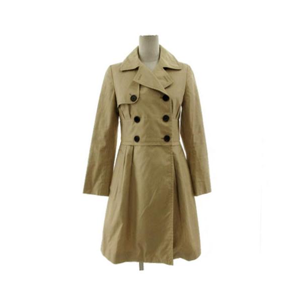 ポールスミス ブラック レーベル Paul Smith BLACK LABEL コート トレンチコート ダブル コットン ベージュ 38 レディース【ブランド】ポールスミス ブラック レーベル Paul Smith BLACK LABEL【...