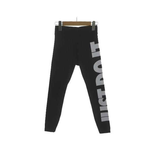 ナイキ NIKE エッセンシャル JDI タイツ HW CZ8535-010 JUST DO IT. ストレッチ ブラック 黒 ホワイト 白 S レディース【ブランド】ナイキ NIKE【表記サイズ】S【実寸サイズ】ウエスト：約58-68cm...