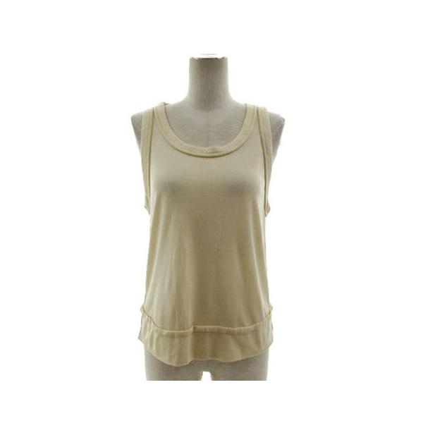 マークジェイコブス MARC JACOBS シルクタンクトップ W2318607 シルク100％ ベージュ 2 レディース【ブランド】マークジェイコブス MARC JACOBS【表記サイズ】2（日本サイズM相当）【実寸サイズ】身幅：39.5...