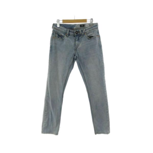 ボルコム VOLCOM BRAND ジーンズ VORTA デニム スリムストレート SLIM STRAIGHT ウォッシュ加工 ブルー 青 28 メンズ【ブランド】ボルコム VOLCOM【表記サイズ】28【実寸サイズ】ウエスト：72cm　も...