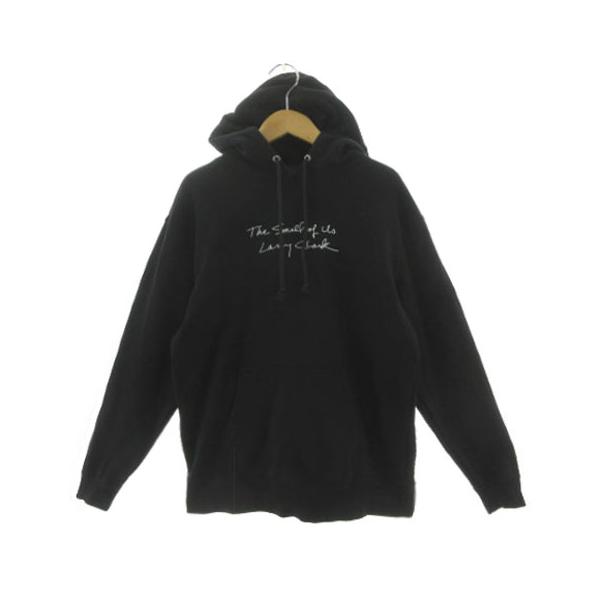 ラリークラーク エストネーション Larry Clark for ESTNATION Logo Print Hoodie  72-234-13-070093 スウェット プルオーバー 黒 L【表記サイズ】L【実寸サイズ】肩幅：約50cm　身...