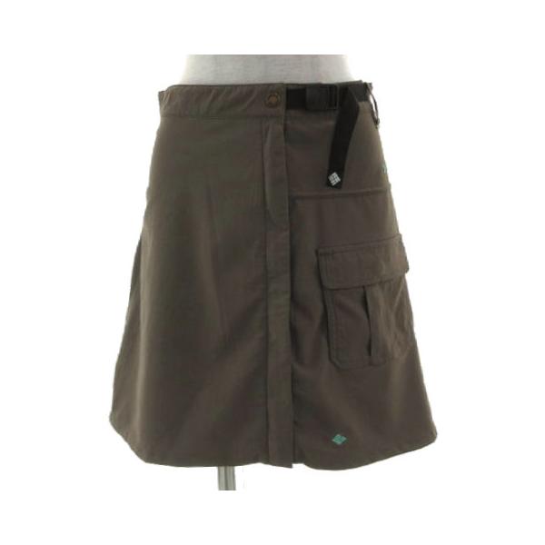 コロンビア Columbia PL5010 アルゴンヌ アウトドア Aライン 台形 スカート OMNI-SHILD ひざ丈 ジップアップ ロゴ刺繍 ストレッチ 茶系 M【ブランド】コロンビア Columbia【表記サイズ】M【実寸サイズ】ウ...