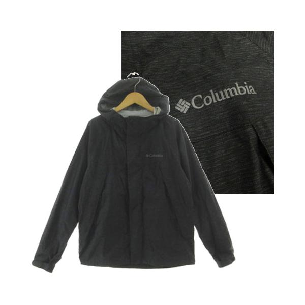 コロンビア Columbia ワバシュ ジャケットPM5990 OMNI-TECH ロゴ刺繍 ダブルジップ リップストップ 総柄 ブラック ホワイト M【ブランド】コロンビア Columbia【表記サイズ】M【実寸サイズ】身幅：約54cm　...