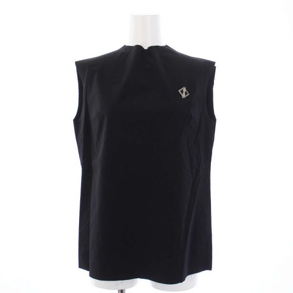 未使用品 ウェルダン WE11DONE タグ付き 2021年製 BLACK COTTON TOP ノースリーブ カットソー カットオフ S 黒 ブラック【表記サイズ】S【実寸サイズ】身幅：47cm　総丈：59cm　　【素材】ポリエステル64...