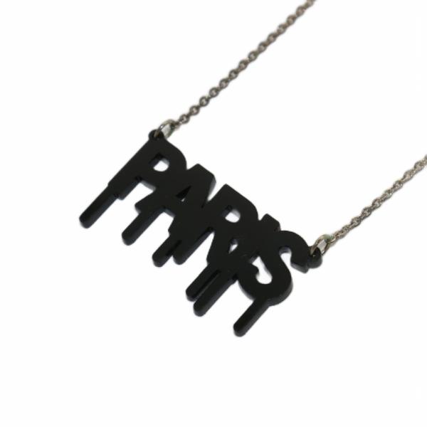 アレックスアンドクロエ ALEX AND CHLOE PARIS IS BLEEDIN ネックレス ペンダント ロゴ チェーン 黒 ブラック AACGD0125【ブランド】アレックスアンドクロエ ALEX AND CHLOE【実寸サイズ】チ...