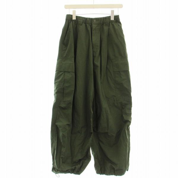 フリークスストア FREAKS STORE ワイドストレート カーゴパンツ 1243248900420 ドローコード M カーキ【ブランド】フリークスストア FREAKS STORE【表記サイズ】M【実寸サイズ】ウエスト：64cm　もも幅：...