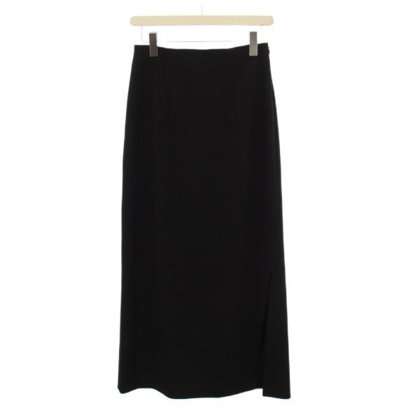 ミースロエ MIESROHE 23AW ペンシルスカート ロング 1 黒 MWFS234039 /BM ■BM レディース【表記サイズ】1【実寸サイズ】ウエスト：70cm　ヒップ：90cm　スカート丈：94.5cm　　【素材】表地 ポリエス...