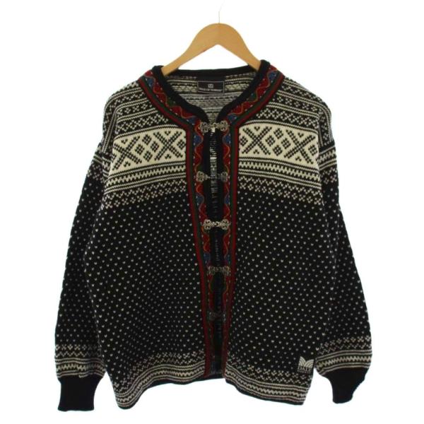 ダーレ オブ ノルウェー DALE OF NORWAY ニット セーター 長袖 総柄 ウール M マルチカラー /BM ■BM レディース【表記サイズ】M【実寸サイズ】肩幅：52cm　身幅：55cm　着丈：63cm　袖丈：55cm　　【素材...