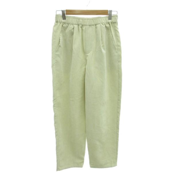 未使用品 ツクルアンドリン tsukuru＆Lin. タグ付き イージーパンツ コーデュロイ ウエストゴム M アイボリー /YJ ■GY66 レディース【表記サイズ】M【実寸サイズ】ウエスト：64〜70cm　もも幅：34cm　裾幅：17c...