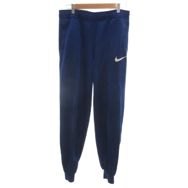 ナイキ NIKE ジョガーパンツ ボトムス XL 青 ブルー 無地 ロゴ 裾リブ /KR ■GY66 メンズ【ブランド】ナイキ NIKE【表記サイズ】XL【実寸サイズ】ウエスト：80-84cm　もも幅：32cm　裾幅：10cm　股上：39c...