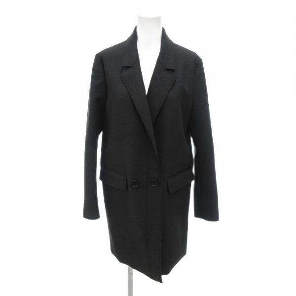 マウログリフォーニ MAURO GRIFONI 美品 チェスターコート イタリア製 ノッチドラペル ダブルブレスト 38 グレー /YJ ■GY66【ブランド】マウログリフォーニ MAURO GRIFONI【表記サイズ】38【実寸サイズ】肩...