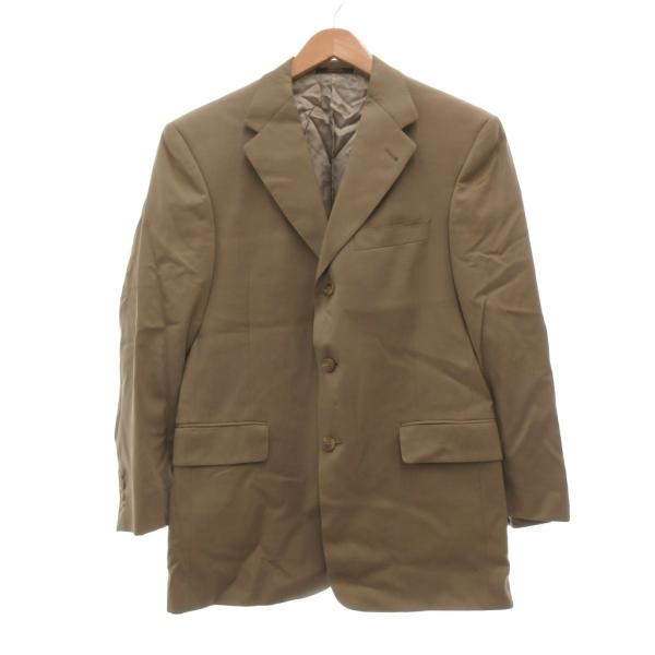 スタジオコレクション STUDIO COLLECTION hart schaffner &amp; marx テーラードジャケット 38S ベージュ 無地 ノッチドラペル 長袖 /SX ■GY66 メンズ【表記サイズ】38S【実寸サイズ】肩...