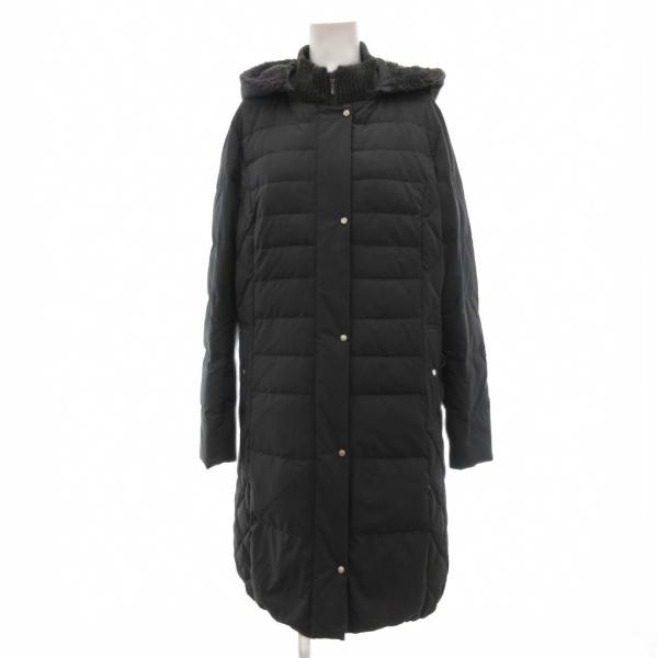 クロコダイル CROCODILE ダウンコート M グレー フード付き 長袖 キルティング /SX ■GY66 レディース【ブランド】クロコダイル CROCODILE【表記サイズ】M【実寸サイズ】肩幅：40cm　身幅：48cm　袖丈：60c...