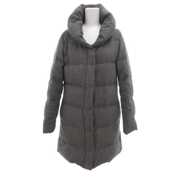 ダーマコレクション dama collection ダウンコート カシミヤビーバー ミドル ハーフ 9AR グレー /UO ■GY66 レディース【ブランド】ダーマコレクション dama collection【表記サイズ】9AR【実寸サイズ...