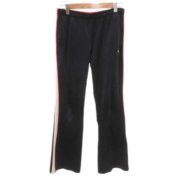 ナイキ NIKE イージーパンツ M 紺 ネイビー ウエストゴム ECF001 /KR ■ECF001 レディース【ブランド】ナイキ NIKE【表記サイズ】M【実寸サイズ】ウエスト：74-78cm　もも幅：31cm　裾幅：25cm　股上：2...