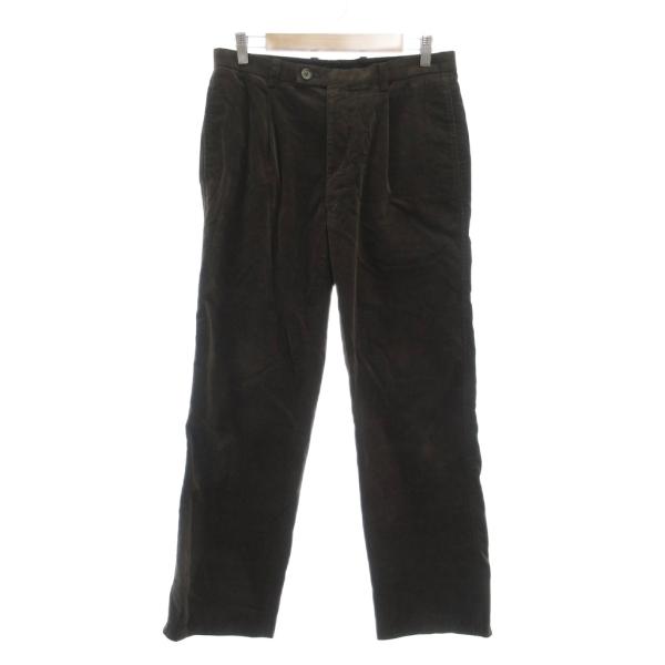 インターメッツォ INTERMEZZO パンツ スラックス 82 スリムテーパード ダークブラウン /AE ■ECF001 メンズ【ブランド】インターメッツォ INTERMEZZO【表記サイズ】82【実寸サイズ】ウエスト：76cm　もも幅：...