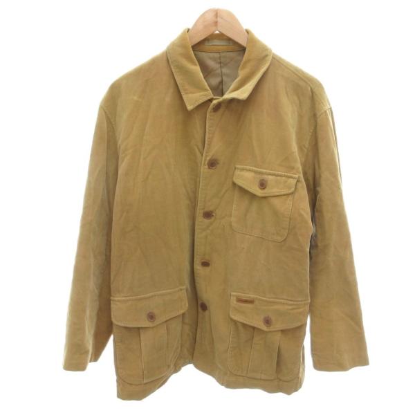 クロコダイル CROCODILE 美品 カバーオール 黄色 イエロー 無地 レギュラーカラー コーデュロイ 長袖 1604-55402 /HW ■ECF001 メンズ【ブランド】クロコダイル CROCODILE【表記サイズ】サイズ表記なし(...