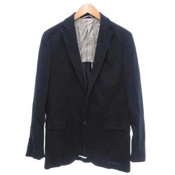 ザ・スーツカンパニー THE SUIT COMPANY テーラードジャケット M シングル コットン 紺 ネイビー /NU ■ECF003 メンズ【ブランド】ザ・スーツカンパニー THE SUIT COMPANY【表記サイズ】M【実寸サイズ...