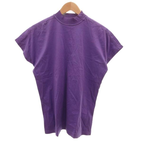 ヴェルサス VERSUS Gianni Versace イタリア製 Tシャツ モックネック 46 フレンチスリーブ ラグラン 紫 パープル  /KB ■ECG004 メンズ【ブランド】ヴェルサス VERSUS【表記サイズ】46【実寸サイズ】...