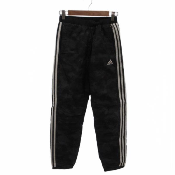 アディダス adidas 美品 ジャージ イージーパンツ 160 黒 ブラック 迷彩柄 3ストライプ 長ズボン /MX ■ECF004 キッズ【ブランド】アディダス adidas【表記サイズ】160【実寸サイズ】ウエスト：32cm　もも幅：...