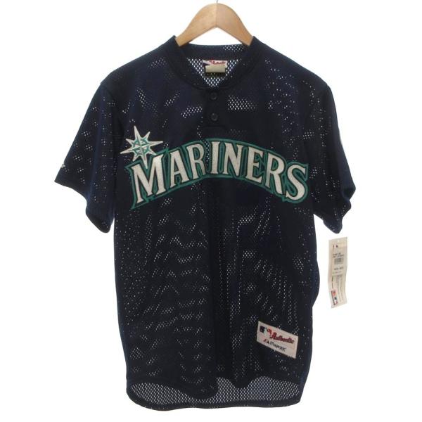 未使用品 マジェスティック MAJESTIC タグ付き デッドストック ヴィンテージ USA製 マリナーズ イチロー選手 背番号51 レプリカ【ブランド】マジェスティック MAJESTIC【表記サイズ】M【実寸サイズ】肩幅：46cm　身幅：...