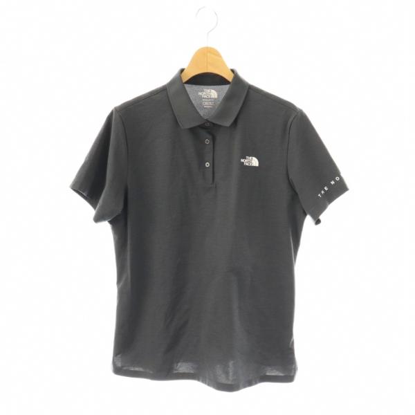 ザノースフェイス THE NORTH FACE ポロシャツ 半袖 XL グレー /AT ■GY19 レディース【ブランド】ザノースフェイス THE NORTH FACE【表記サイズ】XL【実寸サイズ】肩幅：38cm　身幅：46cm　着丈：6...