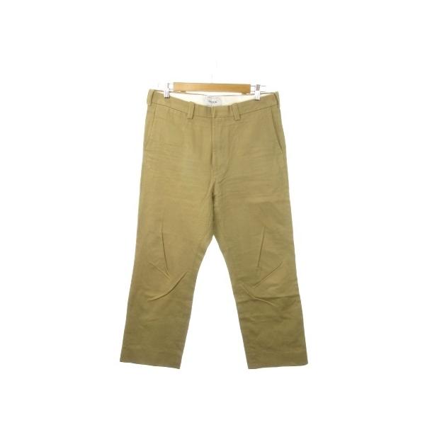 ヤエカ YAECA CHINO CLOTH PANTS チノクロスパンツ L ベージュ 13608 /MN3 ■GY03 メンズ【ブランド】ヤエカ YAECA【表記サイズ】L【実寸サイズ】ウエスト：84cm　もも幅：28cm　裾幅：21.5...