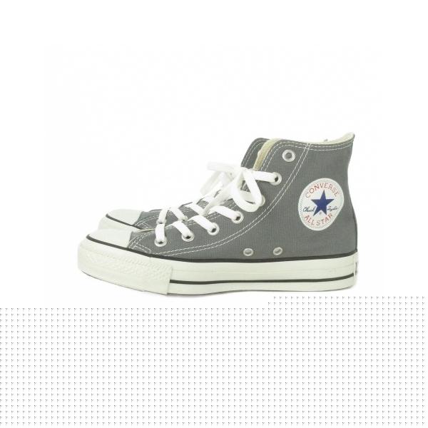 未使用品 コンバース CONVERSE ALL STAR オールスター HI ハイカットスニーカー レースアップ ロゴ 23.5cm グレー 1C988【ブランド】コンバース CONVERSE【表記サイズ】23.5cm【実寸サイズ】最大幅：...