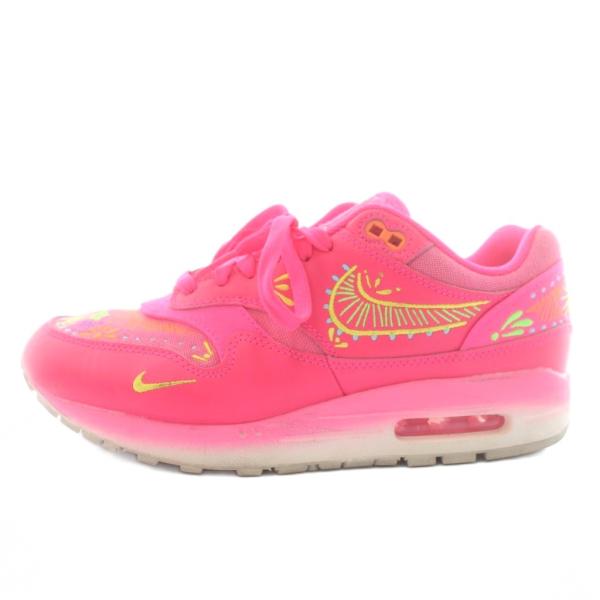 ナイキ NIKE Air Max 1 PRM Dia De Muertos スニーカー レザー ローカット US7.5 25.5cm ピンク FQ8172-645【ブランド】ナイキ NIKE【表記サイズ】US7.5 （日本サイズ 25.5c...