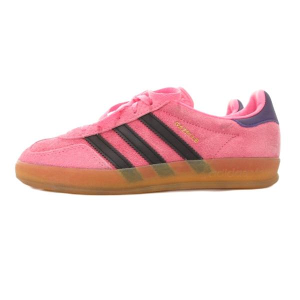 アディダスオリジナルス adidas originals Gazelle Indoor スニーカー 23cm シューズ ローカット ピンク /AE ■GY19 レディース【ブランド】アディダスオリジナルス adidas originals【...
