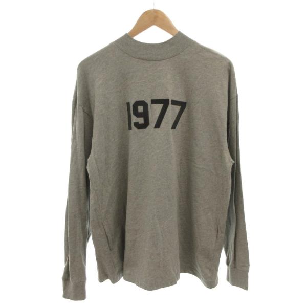 エッセンシャルズ essential+s 1977 ロンT Tシャツ モックネック ロゴパッチ 長袖 XS グレー /FF ■GY19 メンズ【ブランド】エッセンシャルズ essential+s【表記サイズ】XS【実寸サイズ】肩幅：59cm...