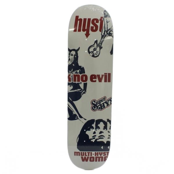未使用品 ヒステリックグラマー HYSTERIC GLAMOUR 未開封 スケートボードデッキ SUPER HYS SKATE DECK スケボー ロゴ 白 ホワイト /KW【ブランド】ヒステリックグラマー HYSTERIC GLAMOUR...