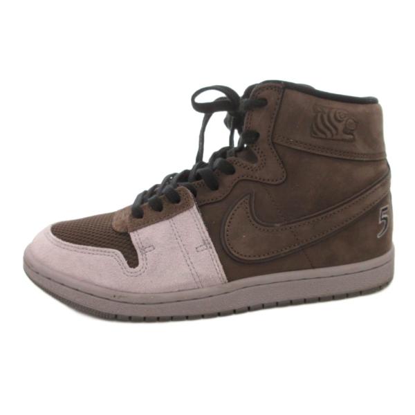 ナイキ NIKE ×SoulGoods Jordan Air Ship SP Baroque Brown スニーカー シューズ ハイカット 26.5 ブラウン FJ2385-200 /FF 【ブランド】ナイキ NIKE【表記サイズ】26.5...