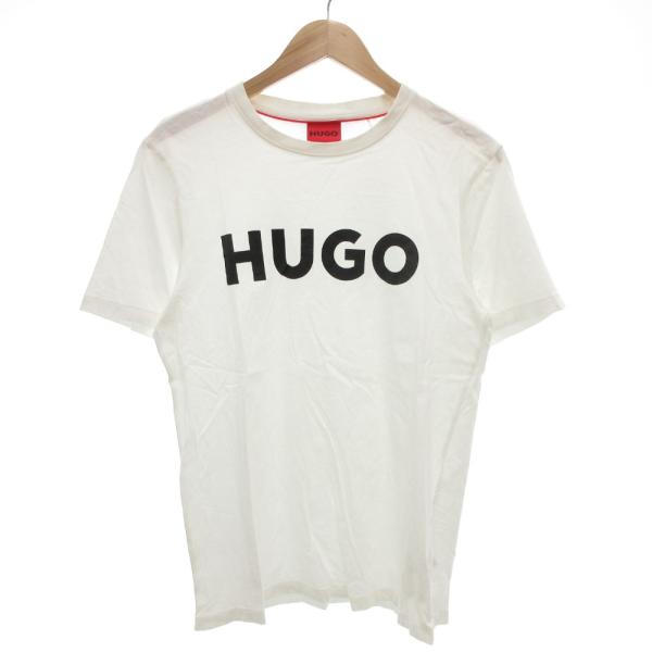 ヒューゴボス HUGO BOSS DULIVIO クルーネックTシャツ 半袖 クルーネック ロゴプリント S 白 ホワイト /GV ■GY01 メンズ【ブランド】ヒューゴボス HUGO BOSS【表記サイズ】S【実寸サイズ】肩幅：44cm　...