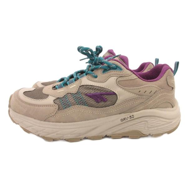 HI-TEC HT HKU16 EASTEND WP スニーカー シューズ 厚底 27cm グレー /JS ■GY03 メンズ【表記サイズ】27cm【実寸サイズ】最大幅：12cm　アウトソール：32cm　　【素材】合皮【色】グレー【状態】ア...