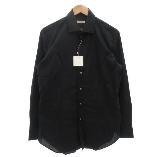 未使用品 アルコディオ ARCODIO GINO 3Functions タグ付き ブロードシャツ 長袖 40 紺 ネイビー A-GIN 05003 /GV ■GY03 メンズ【表記サイズ】40【実寸サイズ】肩幅：45cm　身幅：51cm　着...