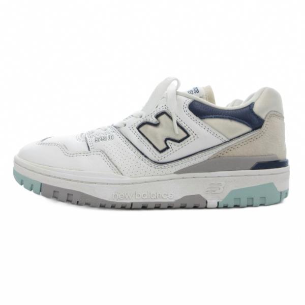 ニューバランス NEW BALANCE 550 ローカットスニーカー シューズ スエード レザー 27cm BB550WCA 白 ホワイト 紺 ネイビー【ブランド】ニューバランス NEW BALANCE【表記サイズ】27cm【実寸サイズ】最...