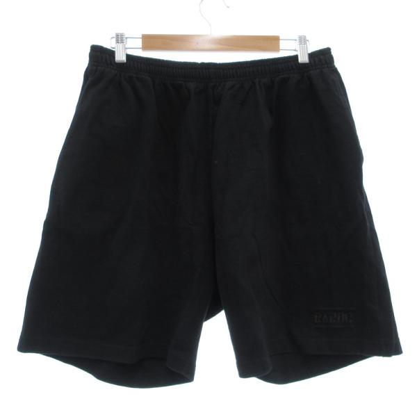 ラフアンドラゲッド ROUGH AND RUGGED イージーハーフパンツ ショート ショーツ 黒 ブラック /GV ■GY03 メンズ【表記サイズ】サイズ表記なし(実寸サイズをご参考ください。)【実寸サイズ】ウエスト：78-88cm　もも...
