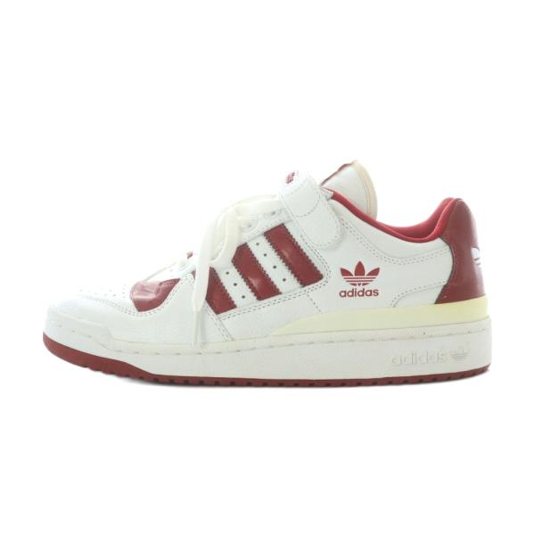アディダス adidas FORUM LO PAT スニーカー 28.5cm 赤 レッド 白 ホワイト 147086 ■GY01 /RI ■OS 【ブランド】アディダス adidas【表記サイズ】28.5cm【実寸サイズ】最大幅：10.5c...