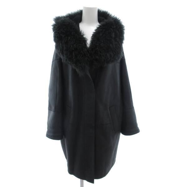 トラントドゥパラディ プール スプラング フレール 32PARADIS POUR SPRUNG FRERES ムートンコート フード ロング ラムレザー 羊革【ブランド】トラントドゥパラディ プール スプラング フレール 32PARADIS...