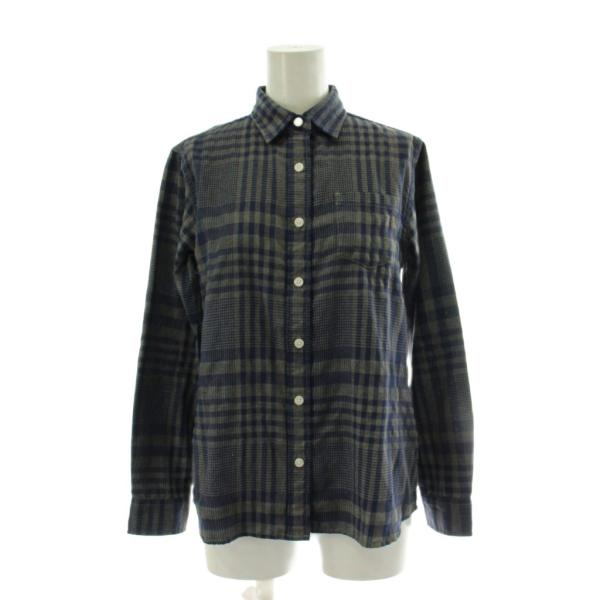ザノースフェイス THE NORTH FACE プリムローズシャツ PRIMROSE SHIRT S ネイビー 紺 長袖 チェック柄 ネルシャツ NRW61706 /PP ■G【ブランド】ザノースフェイス THE NORTH FACE【表記...
