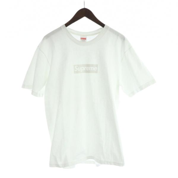 シュプリーム SUPREME 23SS Tonal Box Logo Tee Tシャツ カットソー 半袖 ボックスロゴ 白 ホワイト ■GY19 /MQ メンズ【ブランド】シュプリーム SUPREME【表記サイズ】M【実寸サイズ】肩幅：約5...