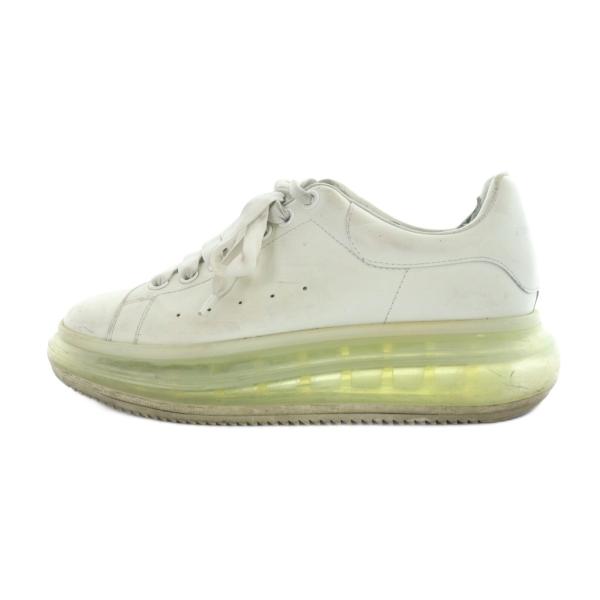 アレキサンダーマックイーン ALEXANDER MCQUEEN 604232 LARRY ダッドスニーカー シューズ 靴 厚底 ロゴ 42 27cm 白 ホワイト ■GY19【ブランド】アレキサンダーマックイーン ALEXANDER MCQ...