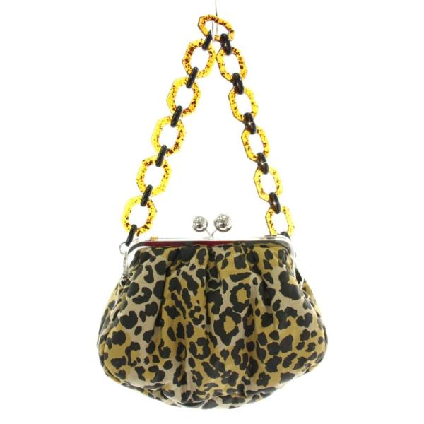 MAX MARA WEEKEND LINE PASTICCINO ショルダーバッグ ワンショルダー 2WAY がま口 ナイロン ヒョウ柄 レオパード ベージュ【ブランド】マックスマーラ ウィークエンドライン MAX MARA WEEKEND...