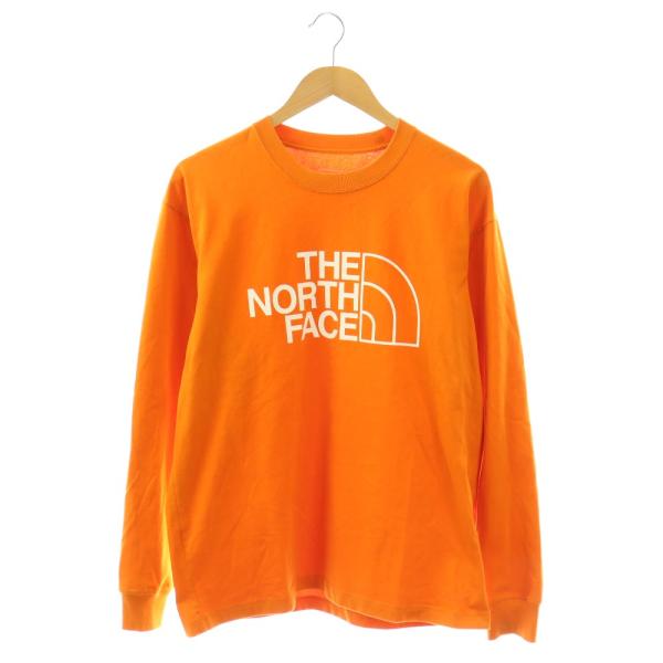 ザノースフェイス THE NORTH FACE Half Dome Logo L/S カットソー Tシャツ 長袖 ロゴ XL オレンジ 白 NT82336 /CX ■GY19 メンズ レディース【ブランド】ザノースフェイス THE NORT...