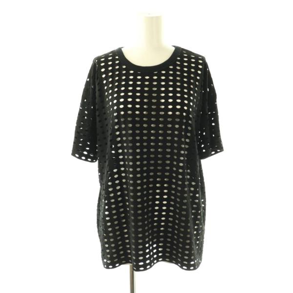 ティーバイアレキサンダーワン T by Alexanderwang カットソー 半袖 パンチング S ブラック /NR ■GY19 メンズ【ブランド】ティーバイアレキサンダーワン T by Alexanderwang【表記サイズ】S【実寸サ...