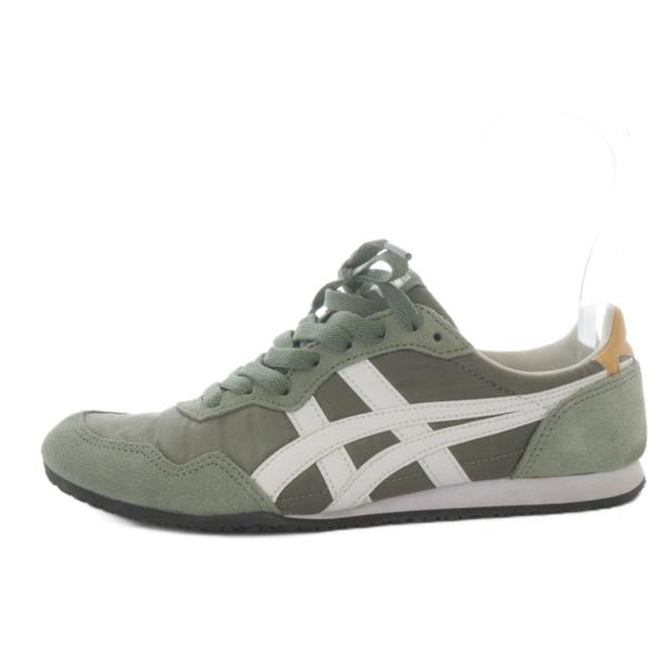 オニツカタイガー Onitsuka Tiger セラーノ SERRANO スニーカー ローカット US5.5 BURNT OLIVE/WHITE 1183B400.304【ブランド】オニツカタイガー Onitsuka Tiger【表記サイズ...