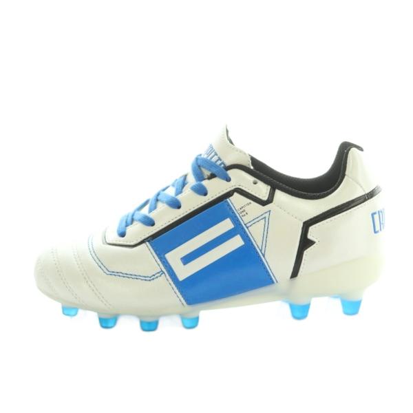 未使用品 キャピテン CAPITTEN Jr.ONE サッカースパイク シューズ USK13 19.5cm 白 青 CAP-J10103 /MI ■GY99 キッズ【表記サイズ】USK13.0 19.5cm【実寸サイズ】最大幅：8cm　アウ...