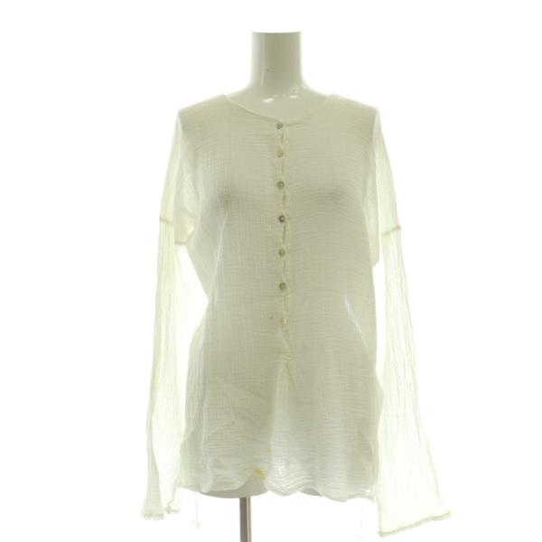 プラージュ Plage 23SSLES ATELIERS FRANCAIS DE CONFECTION別注 HENLY NECK カットソー シアー ガーゼ TU 白 /CX ■GY03 レディース【ブランド】プラージュ Plage【表記サ...